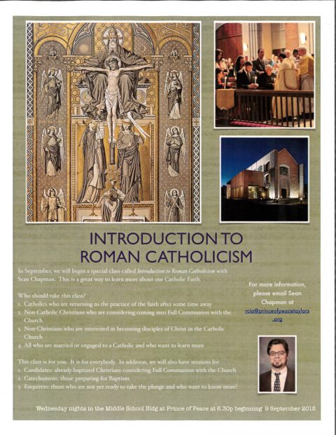 Introduction to Roman Catholicism - Prince of Peace Catholic Church ...