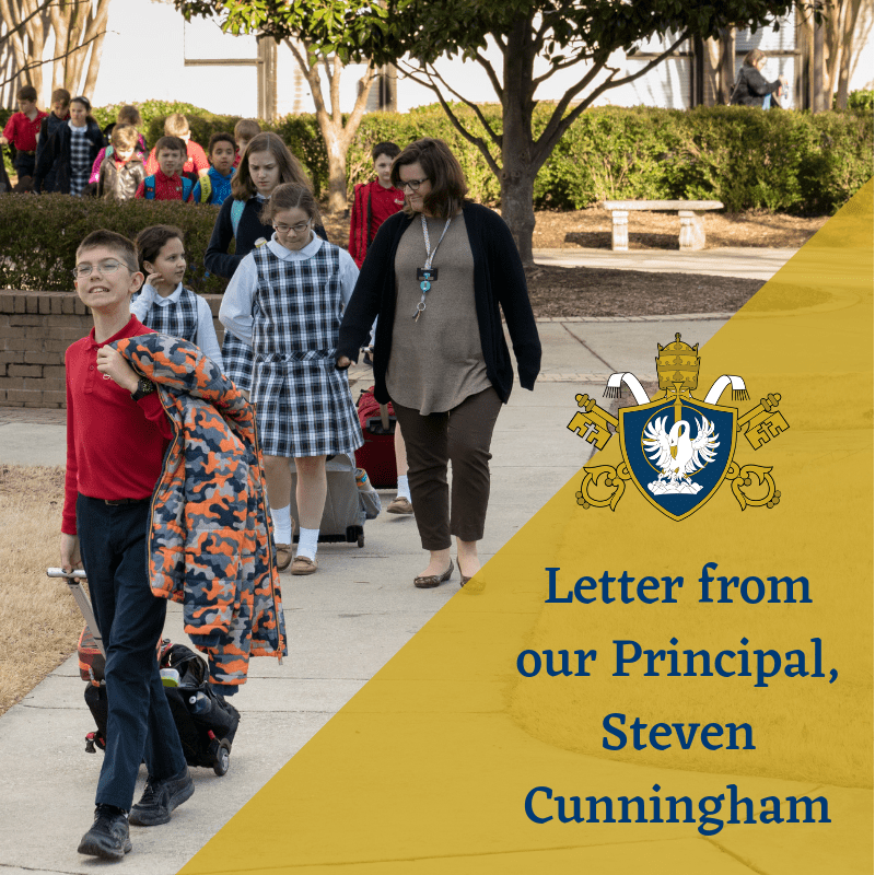 Letter from our Principal, Steven Cunningham - Prince of Peace Catholic ...