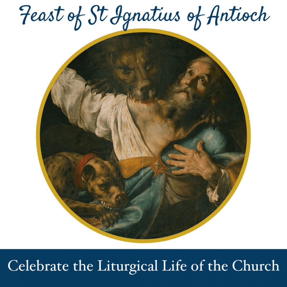 17 October: Saint Ignatius of Antioch - Prince of Peace Catholic Church ...