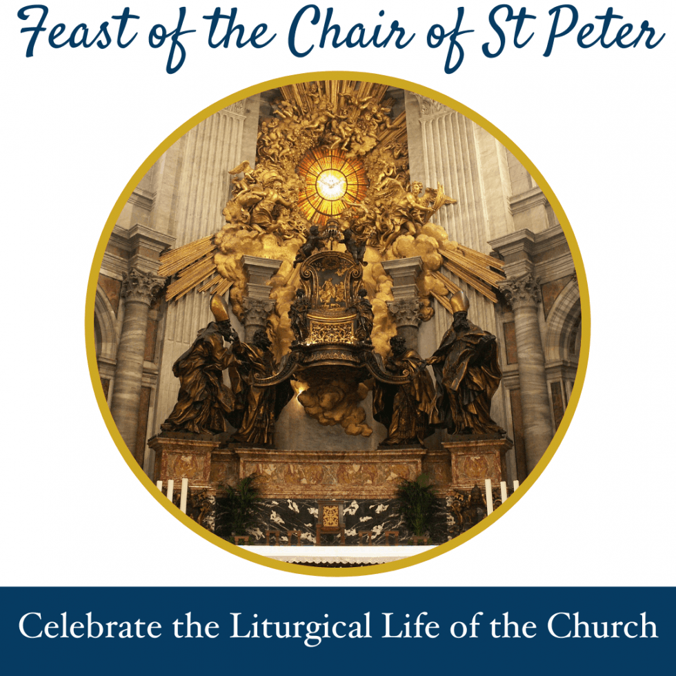 22 February: Feast of the Chair of Saint Peter - Prince of Peace ...